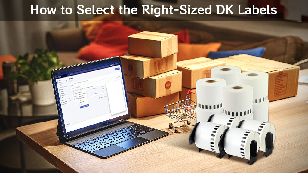How to Select the Right-Sized DK Labels： A Useful Guide – BETCKEY Label