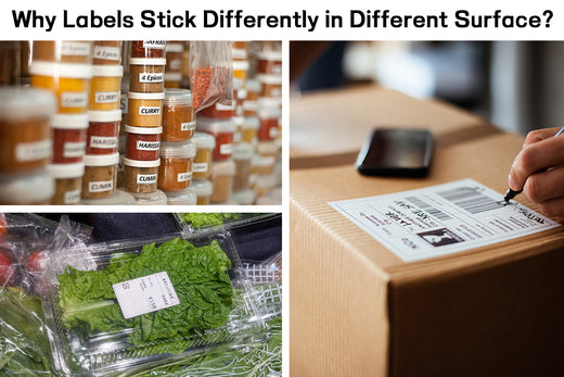 Why Labels Stick Differently on Different Surface? - Betckey Labels ...
