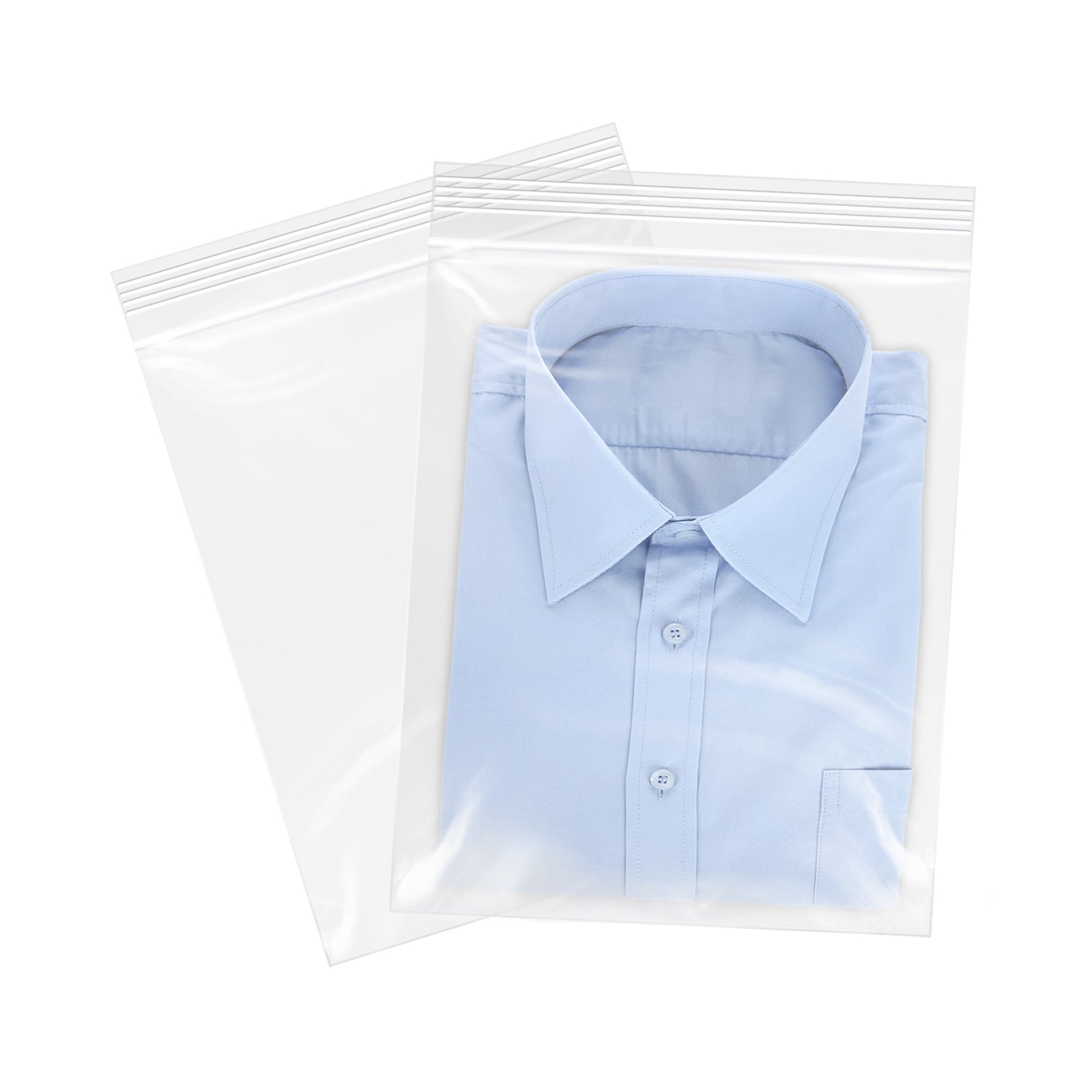 13" x 15" Clear Large Reclosable 2 Gallon Ziplock Bags – BETCKEY Label