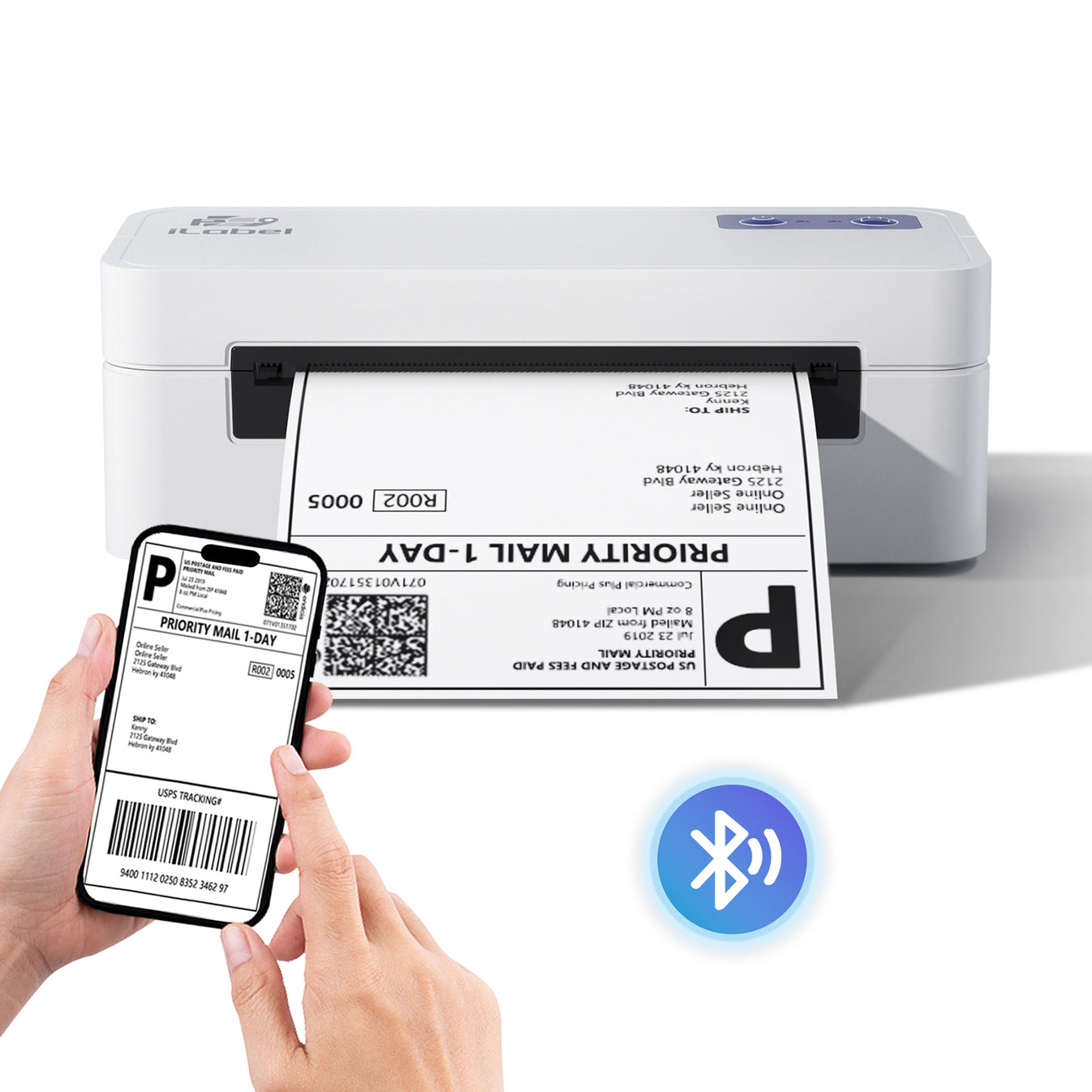 iLabel 4x6 Thermal Shipping Label Printer Bluetooth Wireless – BETCKEY ...