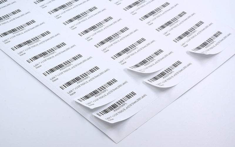 30UP 1" x 2-5/8" FNSKU Barcode FBA Labels for Laser & Inkjet Printers ...