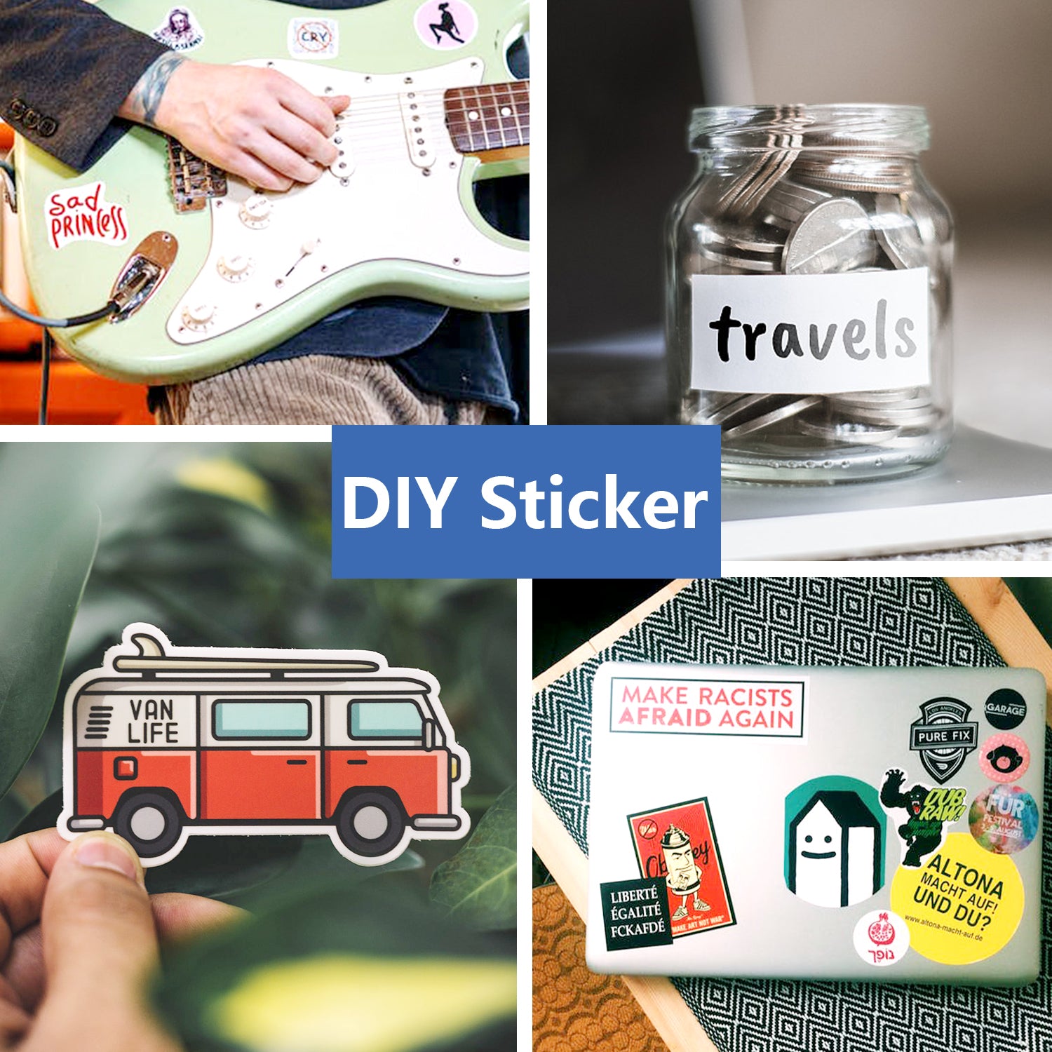 Betckey 8.5" x 11" Full Sheet Labels Shipping Sticker Paper for Laser ...